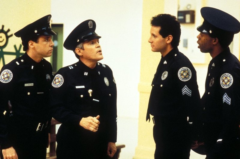 Police Academy IV ... und jetzt geht's rund USA, 1987 [Steve Guttenberg ...