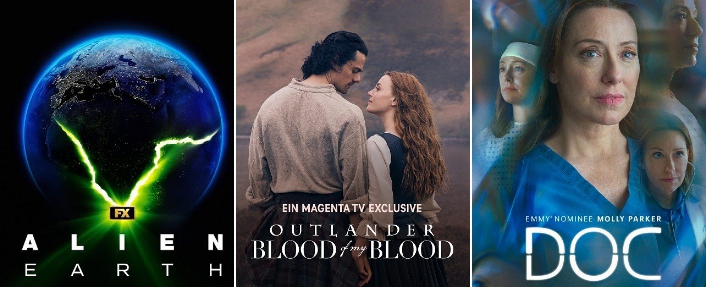 Die 9 wichtigsten Serien im August – Von "Alien: Earth" bis "Outlander ...